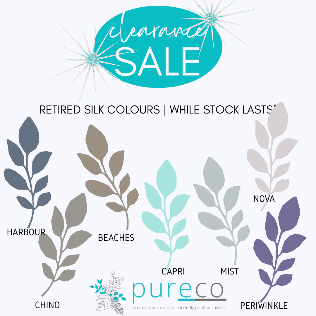 CLEARANCE - Retiring Products & Colours – Pureco Paints